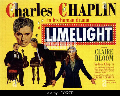 Limelight - Movie Poster Stock Photo - Alamy