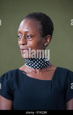 British poet and performer, Patience Agbabi, appearing at the Edinburgh ...