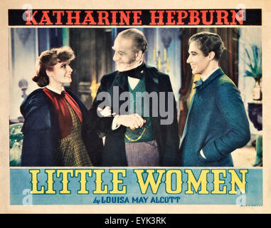 Little Women Katharine Hepburn 1933 Movie Poster Stock Photo Alamy