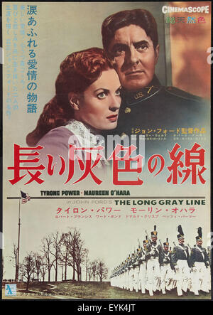The Long Gray Line - Movie Poster Stock Photo - Alamy