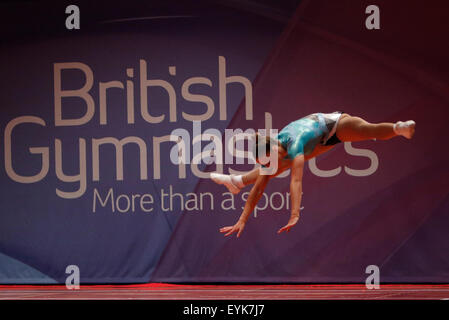 Liverpool, UK. 31st July, 2015. British Gymnastics Championship Series ...