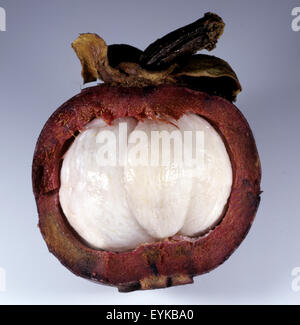 Mangostane, Garcinia mangostana, Beere, Exotische Frucht, exotisch ...