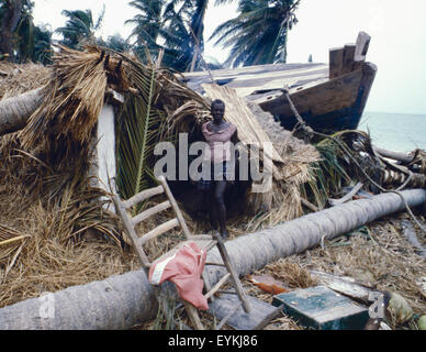 Hurricane Allen, 1980 Stock Photo - Alamy