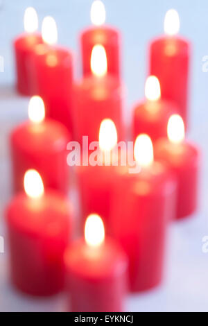 Candles, candle light, many, mood Stock Photo - Alamy