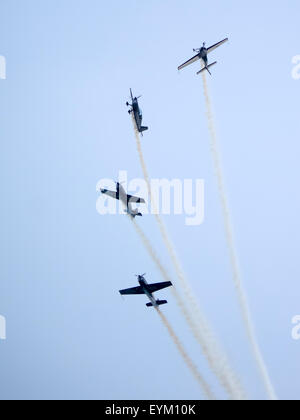 The Blades aerobatic display team Stock Photo - Alamy