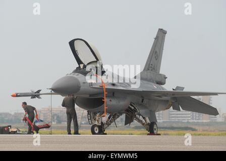 Italian Air Force, F 16 "Falcon" fighter aircraft Stock Photo - Alamy