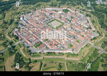 France, Alsace, Neuf-Brisach, citadel, fortress of Vauban, UNESCO ...