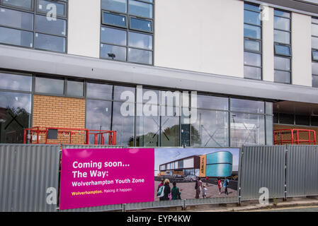 Construction of Wolverhampton The Way Youth Zone Worcester Street ...