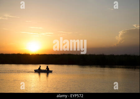 boating on Doho Hot Springs, Awash National Park, Ethiopia Stock Photo ...