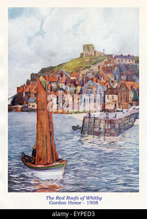 English Coble Boat Stock Photo - Alamy