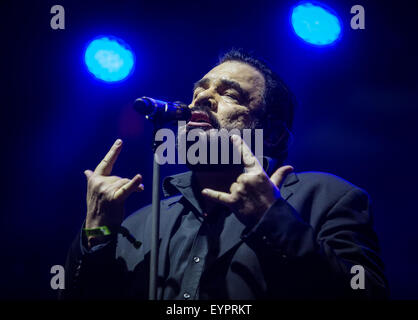Alphaville band singer Marian Gold performs live during the Music ...