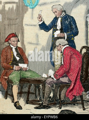 French Revolution Cards Stock Photo - Alamy