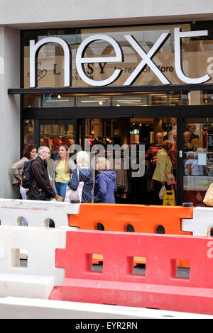 Next shop front entrance in Horsham, West Sussex, England, UK. Retail ...