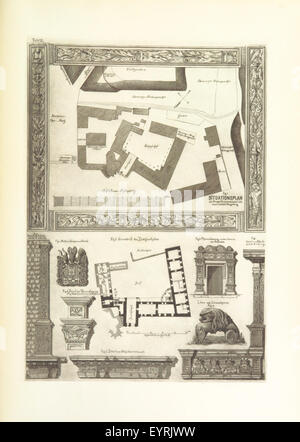 An image from 'Das Schloss der Piasten,' featuring a historical map of ...