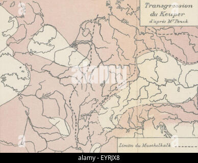This map, extracted from page 87 of 'La Géographie militaire et ...