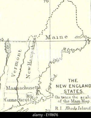 A map extracted from 'Primary Geography', illustrating key geographical ...