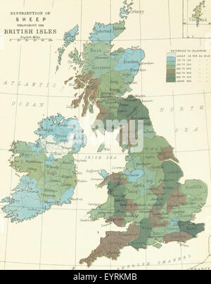 The British Isles details the geography and features of the islands ...