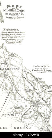 A page from 'The Geology of New Hampshire,' featuring geological ...