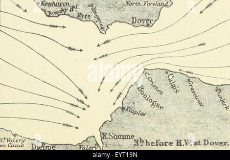 This image shows a map of English Channel ports, taken from page 18 of ...
