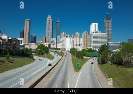FREEDOM PARKWAY DOWNTOWN SKYLINE ATLANTA GEORGIA USA Stock Photo - Alamy