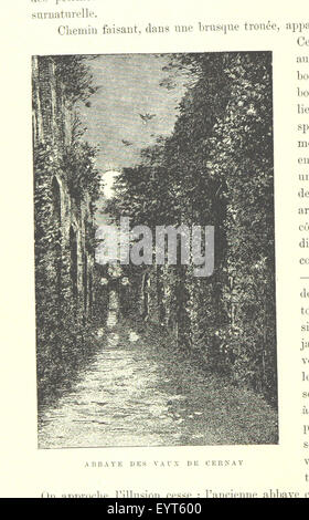 An illustrated work depicting the surroundings of Paris, featuring ...