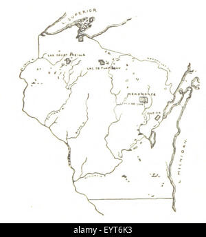 This image is from 'Leading Events of Wisconsin History,' detailing the ...