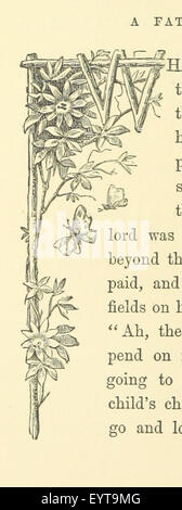 Illustration showing scenes from the novel 'Fascination' including ...