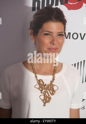 Marisa Tomei attends the New York premiere of the movie "The Ides of ...