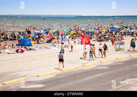 Wasaga Beach Provincial park in Ontario; Canada, the Worlds longest ...