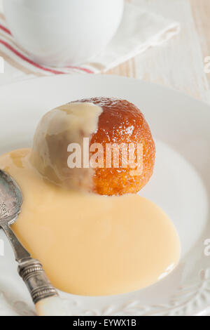 Syrup Sponge Pudding Stock Photo - Alamy