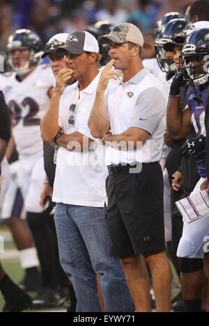 Baltimore Ravens owner Steve Bisciotti arrives at the NFL football ...