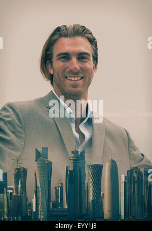 Qatar, Doha, portrait Stock Photo - Alamy
