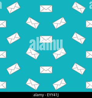 Mail seamless pattern. Vector illustration. EPS 10 Stock Vector Image ...