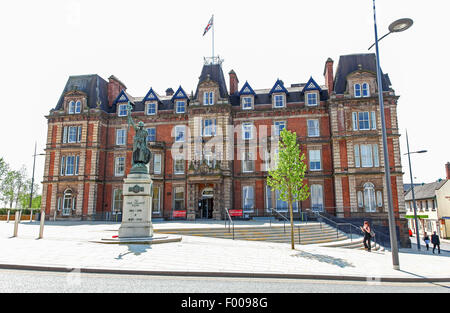 Hanley Town Hall Stoke on Trent Staffordshire England UK Stock Photo ...