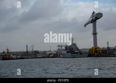 Devonport dockyard Plymouth Stock Photo - Alamy