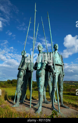 Statue of a Wexford Pikeman, commemorating the 1798 Irish Rebellion ...
