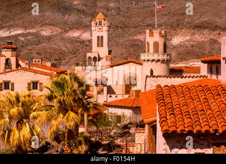 Scottys Castle, Death Valley National Park. California Stock Photo - Alamy