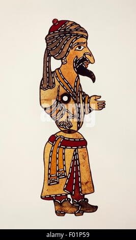 Turkish shadow puppet theatre Stock Photo - Alamy