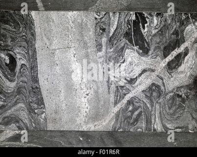 Close Up of Migmatite Metamorphic Rock. Natural Background, Swirly Rock ...