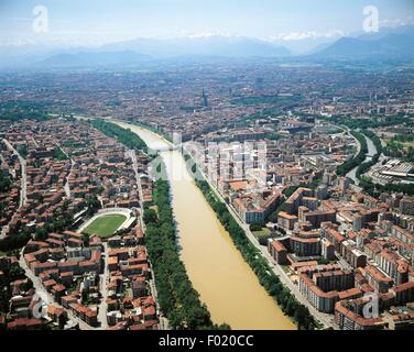 Aerial view of Turin Stock Photo - Alamy