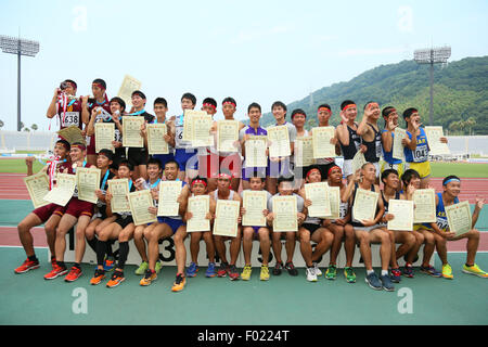 4400mR, AUGUST 2, 2015 - Athletics : 2015 All-Japan Inter High School ...