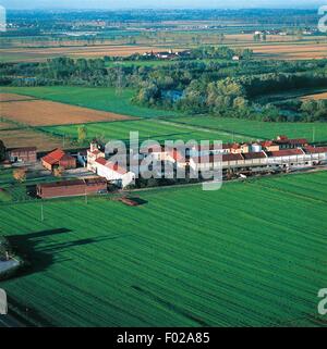 Rice Fields near Novara, Piedmont, Italy Stock Photo - Alamy