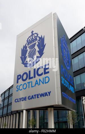 Police Scotland Clyde Gateway headquarters at Dalmarnock, Glasgow. PA ...