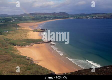 Portsalon beach, Ballymacstocker Bay, County Donegal, Ireland Stock ...