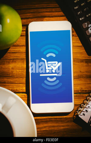 Composite image of payment screen Stock Photo - Alamy