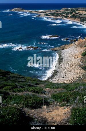 View of Capo Pecora Stock Photo - Alamy