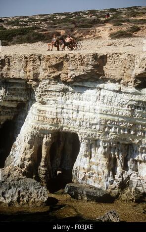 Cyprus, Greko crag, caves Stock Photo - Alamy