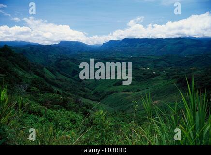 Panoramic view of one of the valleys of Chiapas, Mexico Stock Photo - Alamy