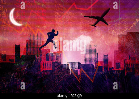 Composite image of crescent moon Stock Photo - Alamy