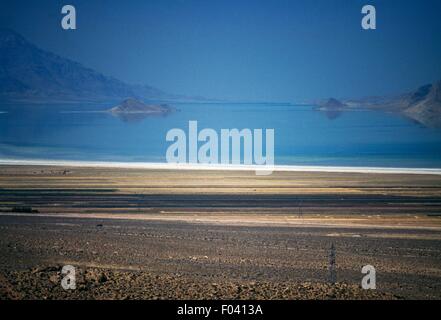 Namak Lake Qom (Salt Lake Qom). Iran, Asia Stock Photo - Alamy